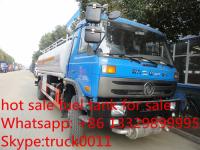 China factory sale best price Dongfeng 190hp diesel 15cbm refueling truck for sale, hot sale good price 15m3 oil tank truck for sale