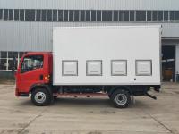 China good quality factory direct sale price SINOTRUK HOWO poultry day old chicks transported vehicle babychick van truck for sale