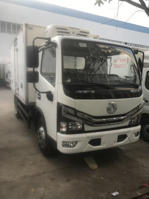 China Factory direct sale 3T refrigerator truck new dongfeng brand 4*4 diesel engine refrigerated van truck for Africa for sale