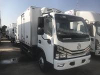 China Factory direct sale 3T refrigerator truck new dongfeng brand 4*4 diesel engine refrigerated van truck for Africa for sale