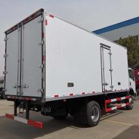 China Low Maintenance and high quality Cold Room Storage Vehicle HOWO 4*4 5tons 7tons refrigerated van truck for East Africa for sale