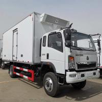 China Low Maintenance and high quality Cold Room Storage Vehicle HOWO 4*4 5tons 7tons refrigerated van truck for East Africa for sale