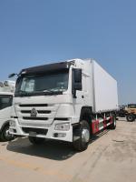 China 10T 15T SINOTRUK HOWO 4*2 LHD refrigerated van truck THERMO KING BEST PRICE HOWO reefer van box vehicle for sale