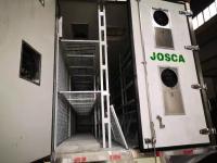 China factory direct sale whole price 40000 babychicks transported van dongfeng day old chicks transporter for hatcheries for sale