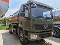 China good quality and best price SHACMAN 14cbm mobile fuel bowser truck fuel delivery truck stainess steel for sale for sale