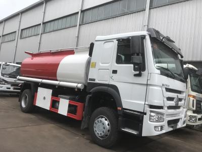 China Cheaper price 14000Liters SINOTRUK HOWO 6 tires LHD RHD mobile fuel dispensing truck new oil refueling tanker truck for sale