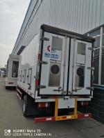 China best selling smaller day old chicks transported truck JMC diesel 20000 capacity poultry chicks van vehicle for sale for sale