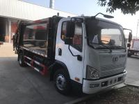 China High quality low mantence Garbage Compacted Truck 6 tires 9cbm for sale best price FAW refuse garbage vehicle for sale