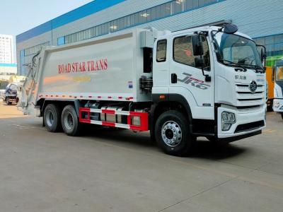 China good price 20cubic meters YIQI FAW compacted garbage truck for sale Refuse garbage compressed vehicle 15Tons for sale