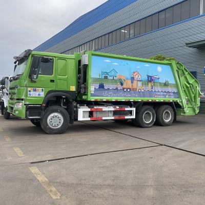 China Diesel Engine Garbage Compactor Truck SINOTRUK HOWO 340hp for High-performance Waste Compression for sale