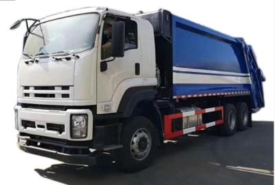 China Diesel Engine 10 tires ISUZU GIGA Compressed Garbage Truck for Reliable Waste Management refuse garbage truck for sale