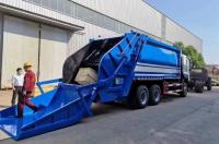 China Diesel Engine 10 tires ISUZU GIGA Compressed Garbage Truck for Reliable Waste Management refuse garbage truck for sale