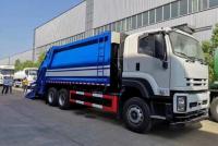 China Diesel Engine 10 tires ISUZU GIGA Compressed Garbage Truck for Reliable Waste Management refuse garbage truck for sale