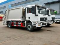 China High quality best price SHACMAN L3000 Compressed garbage truck 14cbm 10Tons garbage compactor vehicle for sale for sale