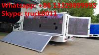 China China famous JAC brand 4*2 P6 outdoor mobile LED advertising truck for sale, hot sale JAC P6 LED billboard vehicle for sale