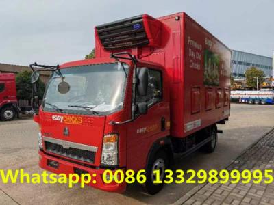 China Good quality factory direct sale 30000 farm-oriented day old birds transporter HOWO hatcheries baby chicks van truck for sale
