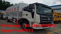 China new cheapest FOTON poultry feed truck for sale, factory sale best price FOTON 8-12tons farm-oriented feed pellet truck for sale