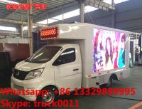 China hot sale best price Euro Ⅴ Chang'an 98hp gasoline P6 mobile LED advertising truck, factory sale outdoor Mobile LED truck for sale