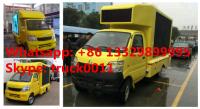 China China smallest P8 mobile LED advertising truck for sale, Factory sale Chang'an 65KW gasoline outdoor mobile LED truck for sale