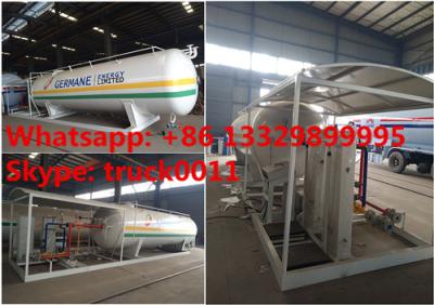 China 2021s new 20tons skid lpg gas station with double digital weighting scales for Kenya, hot sale mobile skid lpg gas plant for sale