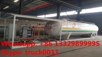 China 2021s new 20tons skid lpg gas station with double digital weighting scales for Kenya, hot sale mobile skid lpg gas plant for sale