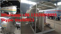 China 2021s new 20tons skid lpg gas station with double digital weighting scales for Kenya, hot sale mobile skid lpg gas plant for sale