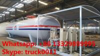 China hot sale! 25tons skid lpg gas station with 5 digital weigthing scales for gas cylinders, skid lpg gas refilling plant for sale