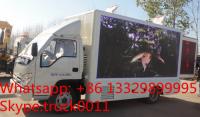 China HOT SALE forland 4*2 RHD LED advertising truck with 3 sides P8 LED screen, best price Forland LED billboard truck for sale