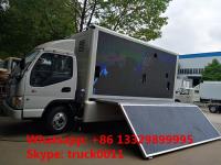 China HOT SALE forland 4*2 RHD LED advertising truck with 3 sides P8 LED screen, best price Forland LED billboard truck for sale