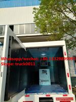 China HOT SALE! new ISUZU 4*2 LHD mobile LED truck with 3 sides P6 LED screens, best price ISUZU P4 LED billboard truck for sale