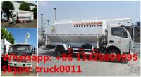 China new hydraulic discharging poultry feed truck for Asian market, HOT SALE! farm-oriented feed container vehicle for sale