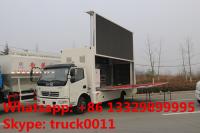 China HOT SALE! dongfeng 120hp diesel P6/P8 LED digital billboard truck, DONGFENG 4*2 RHD outdoor LED screen advertising truck for sale