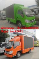 China HOT SALE! Forland 4*2 RHD three-side P6 mobile LED screen advertising truck,forland RHD mini diesel P6 outdoor LED truck for sale
