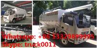 China bottom price 4-5tons hydraulic poultry feed truck for chick farm for Philipines, hot sale 11m3  feed transported truck for sale