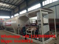 China Bottom price 50m3 skid lpg gas refilling station for cars and taxi, factory sale mobile skid lpg tank with lpg dispenser for sale