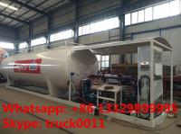 China 30m3 15tons skid lpg gas  station with lpg gas dispenser for sale, Wholesale bottom price 30,000L skid lpg gas plant for sale