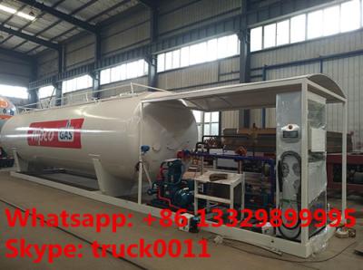China 30m3 15tons skid lpg gas  station with lpg gas dispenser for sale, Wholesale bottom price 30,000L skid lpg gas plant for sale