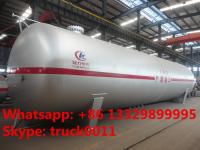 China wholesale best price 115m3 surface propane gas storage tank, HOT SALE bottom price 115,000Liters lpg gas storage tank for sale