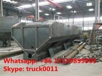 China bottom price CLW 10tons bulk animal feed tank mounted on cargo truck for sale, HOT SALE! 10tons feed tank container for sale