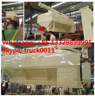 China 8m3 electronic discharging animal feed tank export to Saudi Arabia,wholesale bottom price poultry feed  tank container for sale