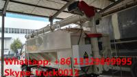 China 8m3 electronic discharging animal feed tank export to Saudi Arabia,wholesale bottom price poultry feed  tank container for sale