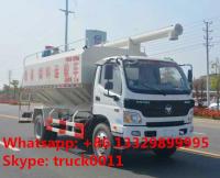 China Factory selling Euro Ⅴ 12.5m3 farm-oriented and livestock poultry feed truck, China manufacturer of poultry feed truck for sale