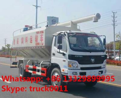 China Factory selling Euro Ⅴ 12.5m3 farm-oriented and livestock poultry feed truck, China manufacturer of poultry feed truck for sale