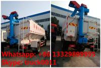 China Factory selling Euro Ⅴ 12.5m3 farm-oriented and livestock poultry feed truck, China manufacturer of poultry feed truck for sale