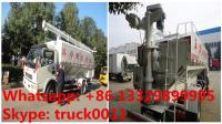 China new Dongfeng Euro 3 5-7tons livestock poultry feed truck for sale, factory sale best price 12m3 bulk feed truck for sale