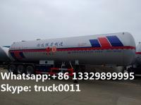 China HOT SALE! 2019s new CLW 59.53m3 propane gas tank semitrailer for sale, factory sale bottom price 59,530L lpg gas trailer for sale