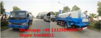 China bottom price 120HP 4x2 HFC JAC 4*2 LHD 6000 liter water truck, wholesale bottom price JAC brand 5m3-6m3 cistern truck for sale