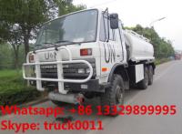 China Factory sale Bottom price dongfeng 6x6 fuel truck tanker for sale, HOT SALE! UN customized dongfeng 6*6 LHD fuel dispens for sale