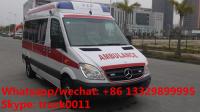 China high quality new BENZ 4*2 gasoline Emergence ambulance Vehicles, 2017s best seller gasoline ICU ambulance for sale for sale