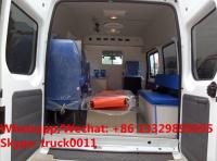China 2020s best seller-FORD V348 diesel transit ambulance vehicle for sale, high quality and low price FORD diesEL ambulance for sale